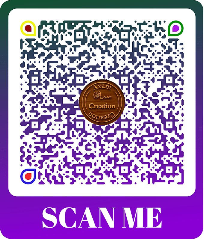 Make very nice qr code by Azamcreation | Fiverr