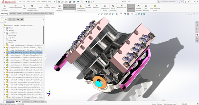 3d cad models, industrial designs in solidworks and renderins for ...
