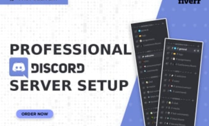 Make you a very good and professional discord server by Pixelgom23 | Fiverr