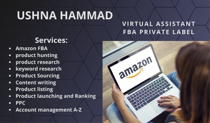 Your expert amazon virtual assistant by Ushnaasif | Fiverr Your expert amazon virtual assistant by Ushnaasif | Fiverr