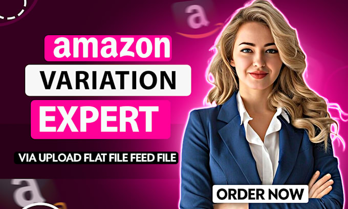 Fix amazon listing creation and listing variation issue by Zarnabmalik | Fiverr