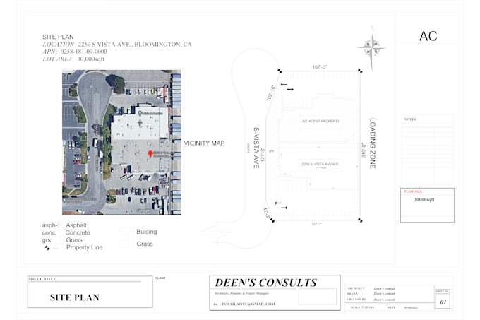 Accurately draw your plot map, site plan from google map by Deen_hayor ...
