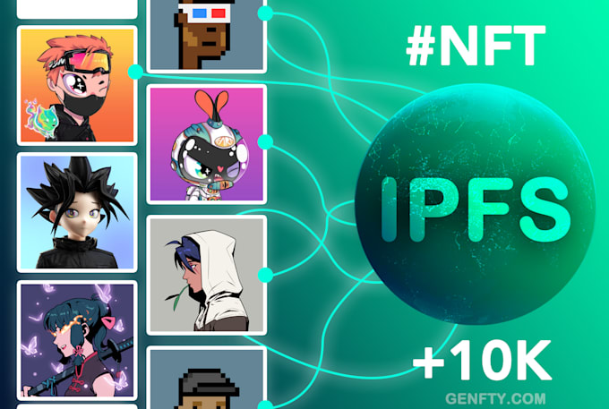 Upload to ipfs your 10k nfts with metadata without issues by ...