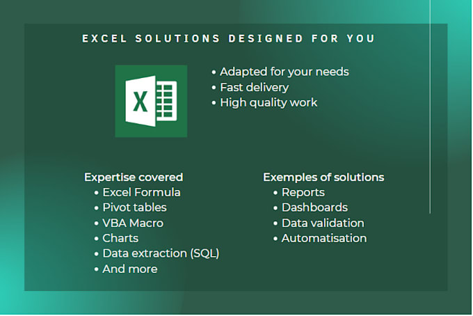 Create powerful and easy to use excel files by Louis_pendu | Fiverr