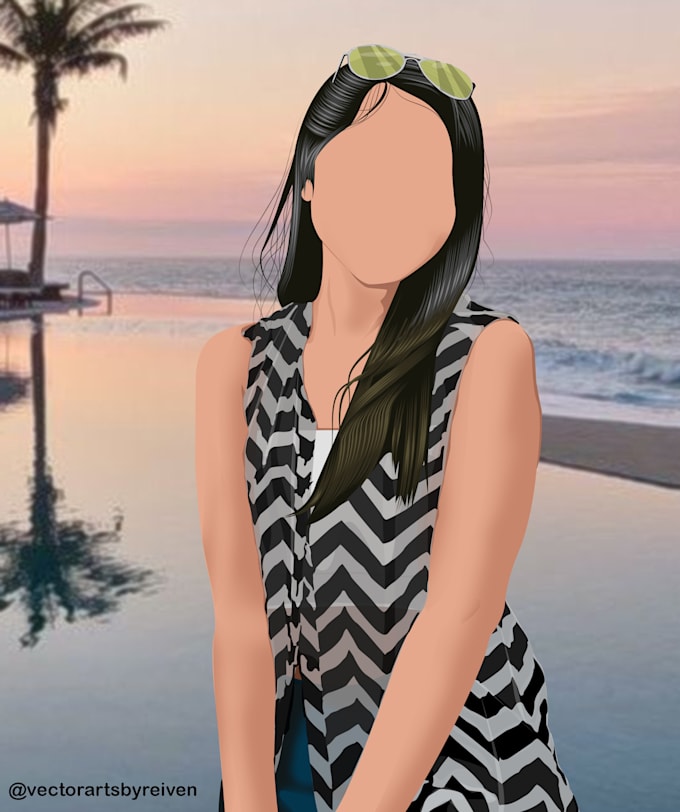 Faceless 3d vexel arts for you by Luffymonkeyd766 | Fiverr