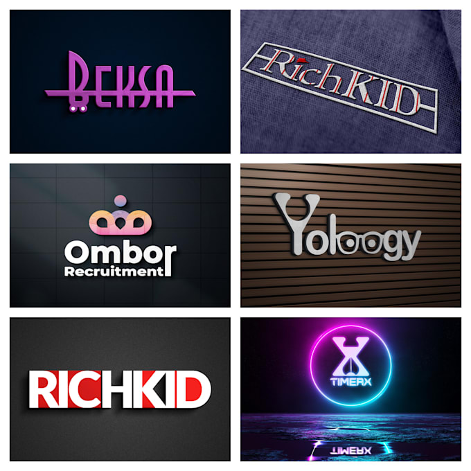 Design versatile word mark and monogram logo by Sgtconcord | Fiverr