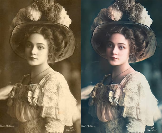 Colorize, repair and edit your old photos by Jiangweijun | Fiverr