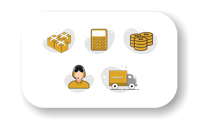 Design the icons you need and get free one icon by Titikhitam | Fiverr