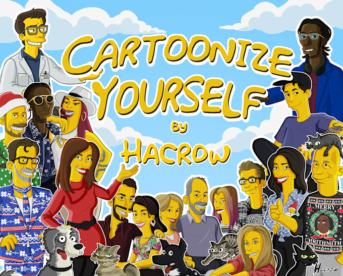 Cartoonize you for portrait by Hacrow_art | Fiverr