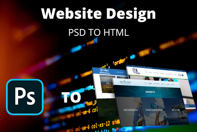 Convert Psd To Html Css Javascript Bootstrap Responsive By Sahilit Fiverr 9134