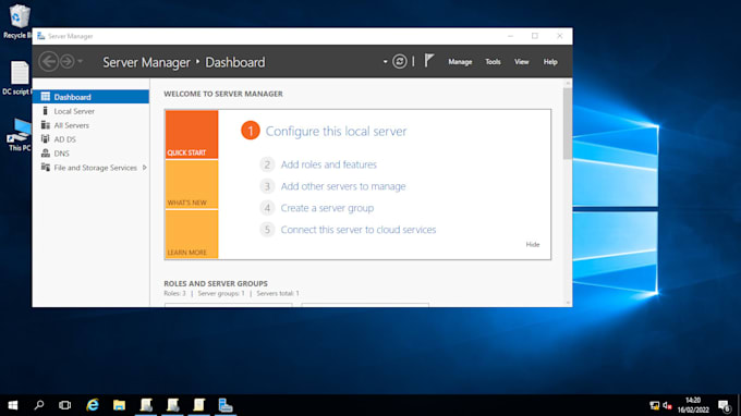 Install, configure and maintain your windows server environment by ...