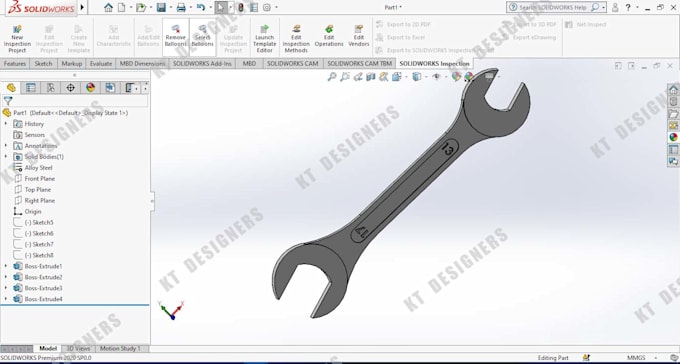 Design 3d models and 2d drawings in solidworks, inventor by Kushmina | Fiverr