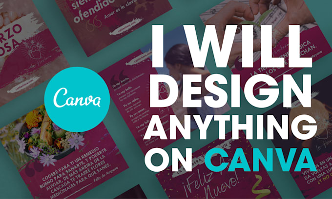 Design anything on canva by Valeriachino | Fiverr