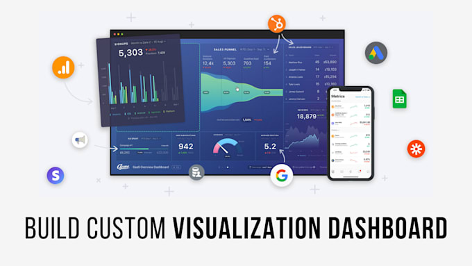 Build databox visualization dashboard report by Zigoldi | Fiverr