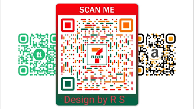Design a custom qr code with your logo by Rajsinghaniya02 | Fiverr