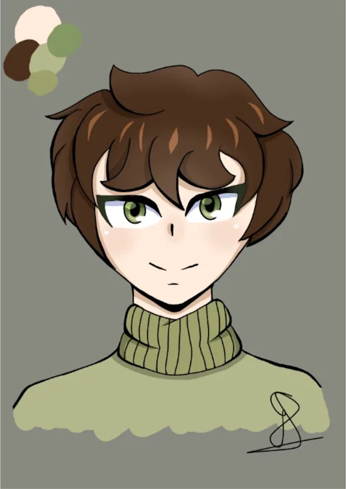 Draw a character design by Gustixe8 | Fiverr