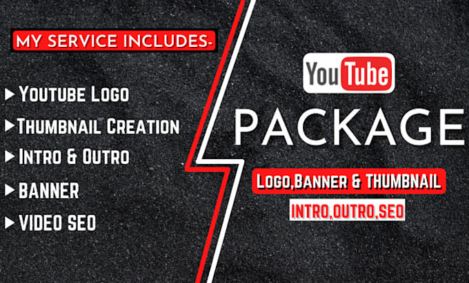 Design youtube logo,banner,thumbnail, intro,outro in 3 hrs by Reaz212 ...