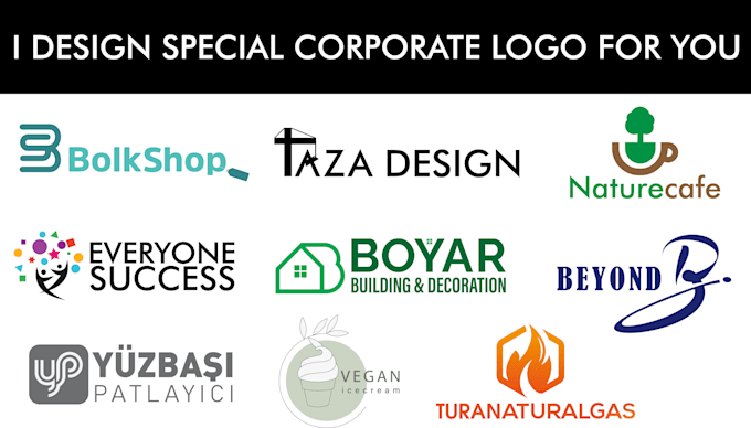 Design 2 modern minimal logo designs by Akifdursun | Fiverr