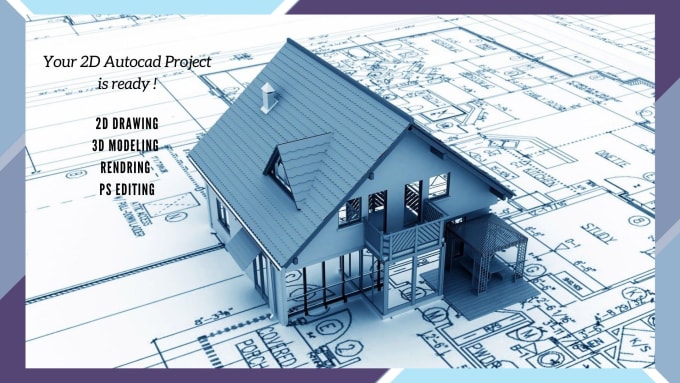Draw your 2d project with autocad archicad or revit by Tahalayachi | Fiverr