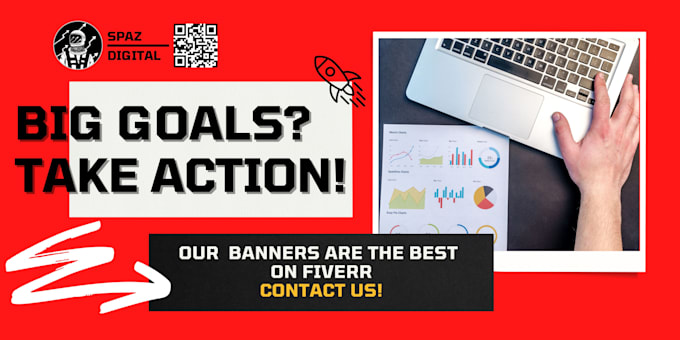 Design a high impact banner for your business by Spazdigitalarg | Fiverr