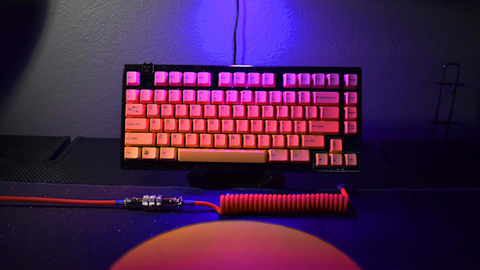 Build you a custom keyboard by Purple_cg | Fiverr