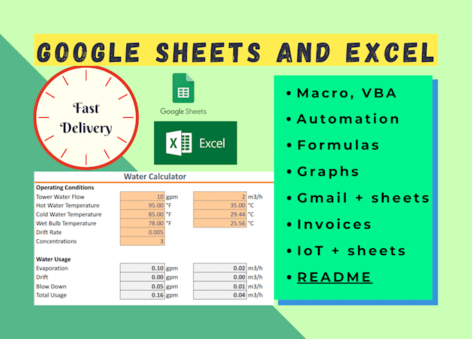 Make google app scripts and excel macros and vba scripts by Freeelf | Fiverr