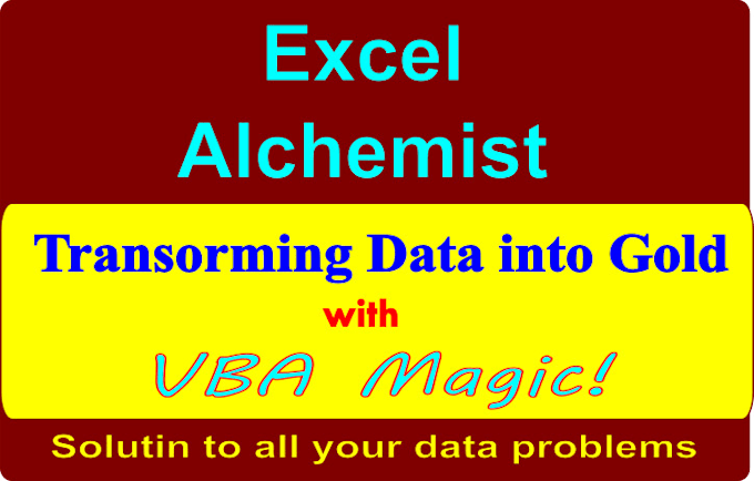 Optimize excel for efficient data management by Asifmurtaz | Fiverr
