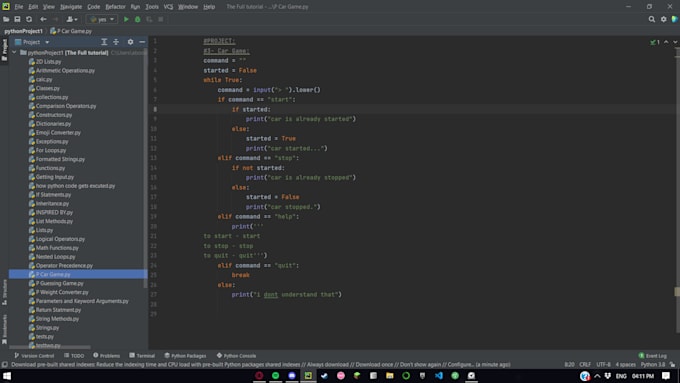 Tutor you in python for beginners by Aboodghonyt | Fiverr