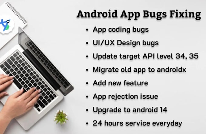 Fix android app bugs, build errors, and crashes by Raowaqar721 | Fiverr