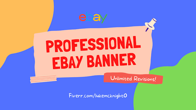 Create a professional ebay, amazon, etsy store banner by Lukemcknight0 ...