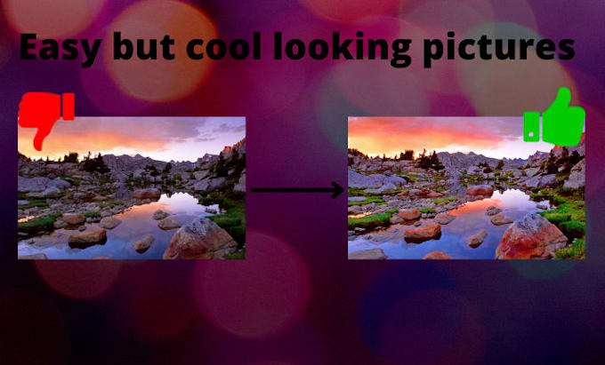 Make your photos look cooler and better by Michaldaniels | Fiverr
