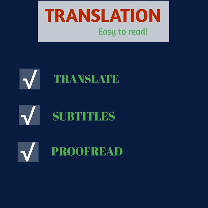 Translate words and remove image background by Omololababy | Fiverr