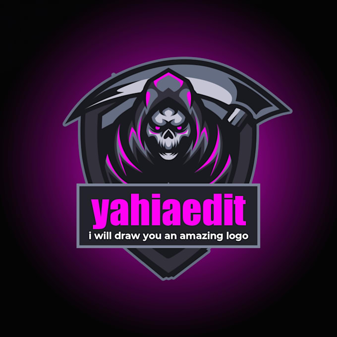 Design you an amazing and unique gaming logo by Yahiaediting | Fiverr