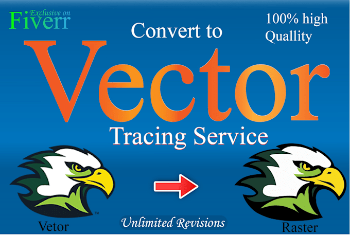 Vectorize, redraw or convert your image, logo, text to vector by ...