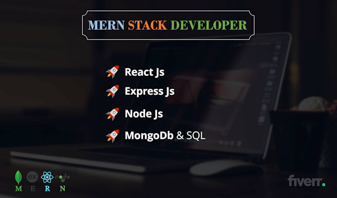 Be your mern stack developer by Sajid_123 | Fiverr