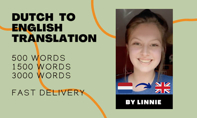 Translate your dutch text to english by Linniet | Fiverr