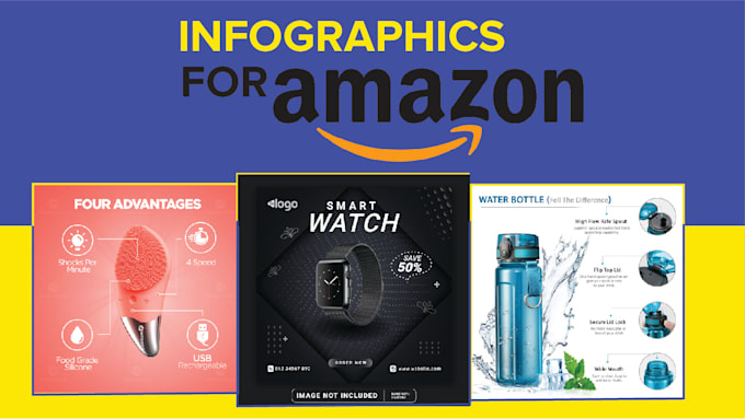 Design premium infographics for amazon product images in 24 hours by ...