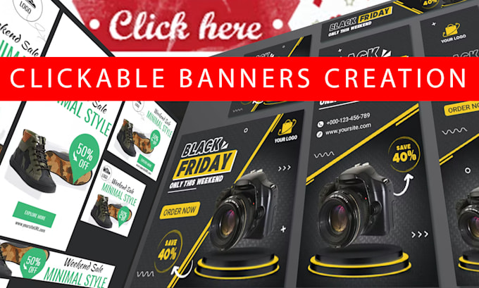 Create clickable banners for your business by Aotearoas | Fiverr