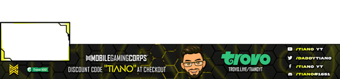 Create a mobile stream overlay for you by Fredinstein | Fiverr