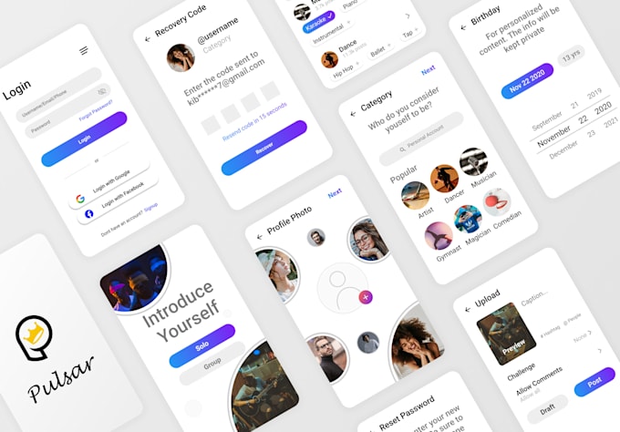 Create a beautiful mobile ui design in figma by Raphaelkibe | Fiverr