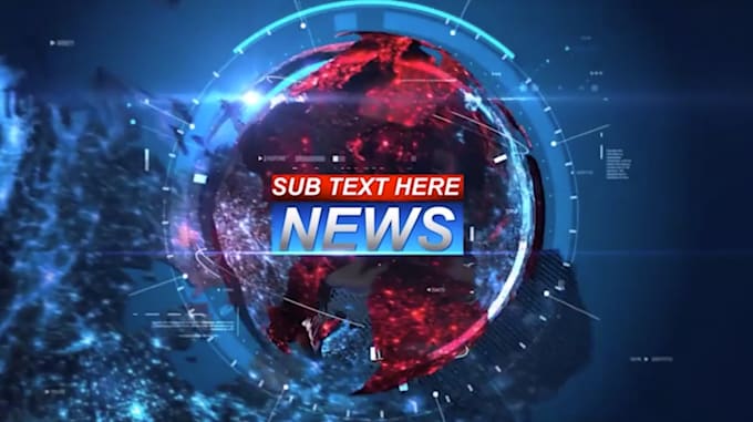 Create a best news channel intro for tv by Mubeenawan10 | Fiverr