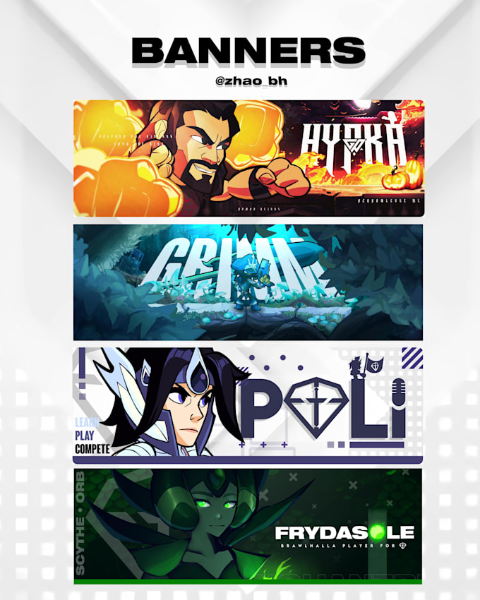 Make you a brawlhalla banner or graphic by Zhao_bh | Fiverr