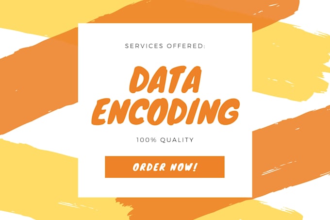 Do data encoding and conversion by Solluna_ | Fiverr