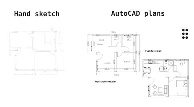 Convert sketches, pdfs to autocad plans by The_designer99 | Fiverr Convert sketches, pdfs to autocad plans by The_designer99 | Fiverr