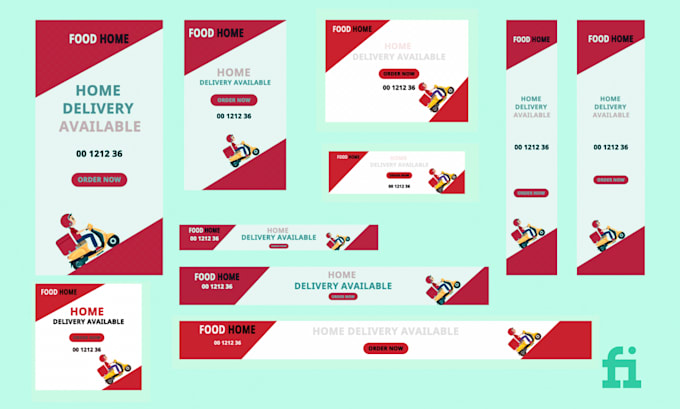 Design professional animated gif web banners ads and post by Shanta01 ...