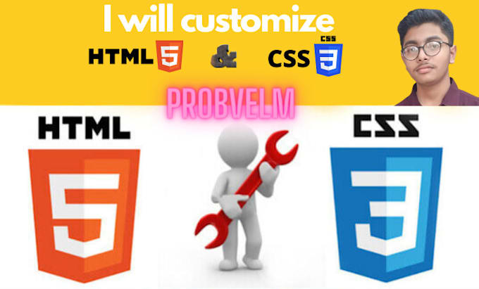 Customize html and css on your wonderful webpage by Adlun1 | Fiverr