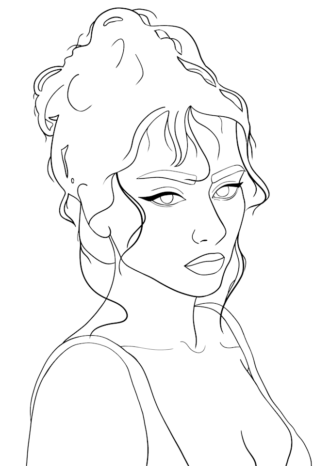 Make and outline line art out of your picture by Theroyalgirl | Fiverr