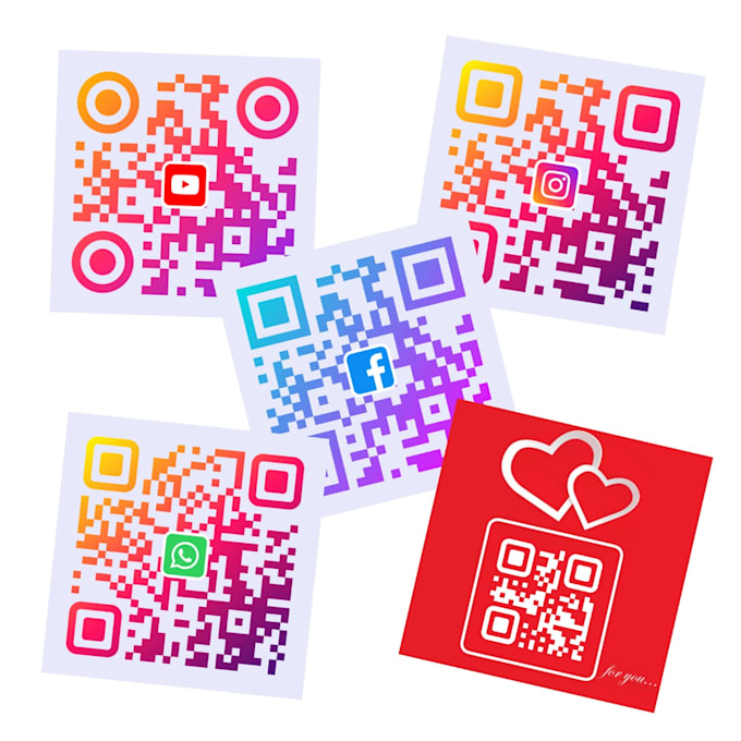 Create professional qr code banner of any thing for you by Coder8077 ...