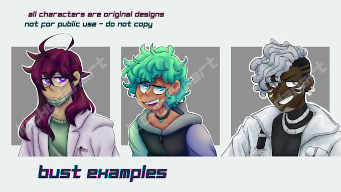 Draw or design your original character by Luckydanart | Fiverr