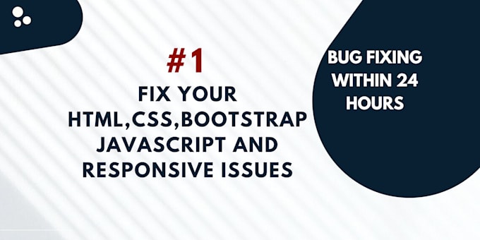 Fix Responsive Or Design Issues Using Html Css Javascript By